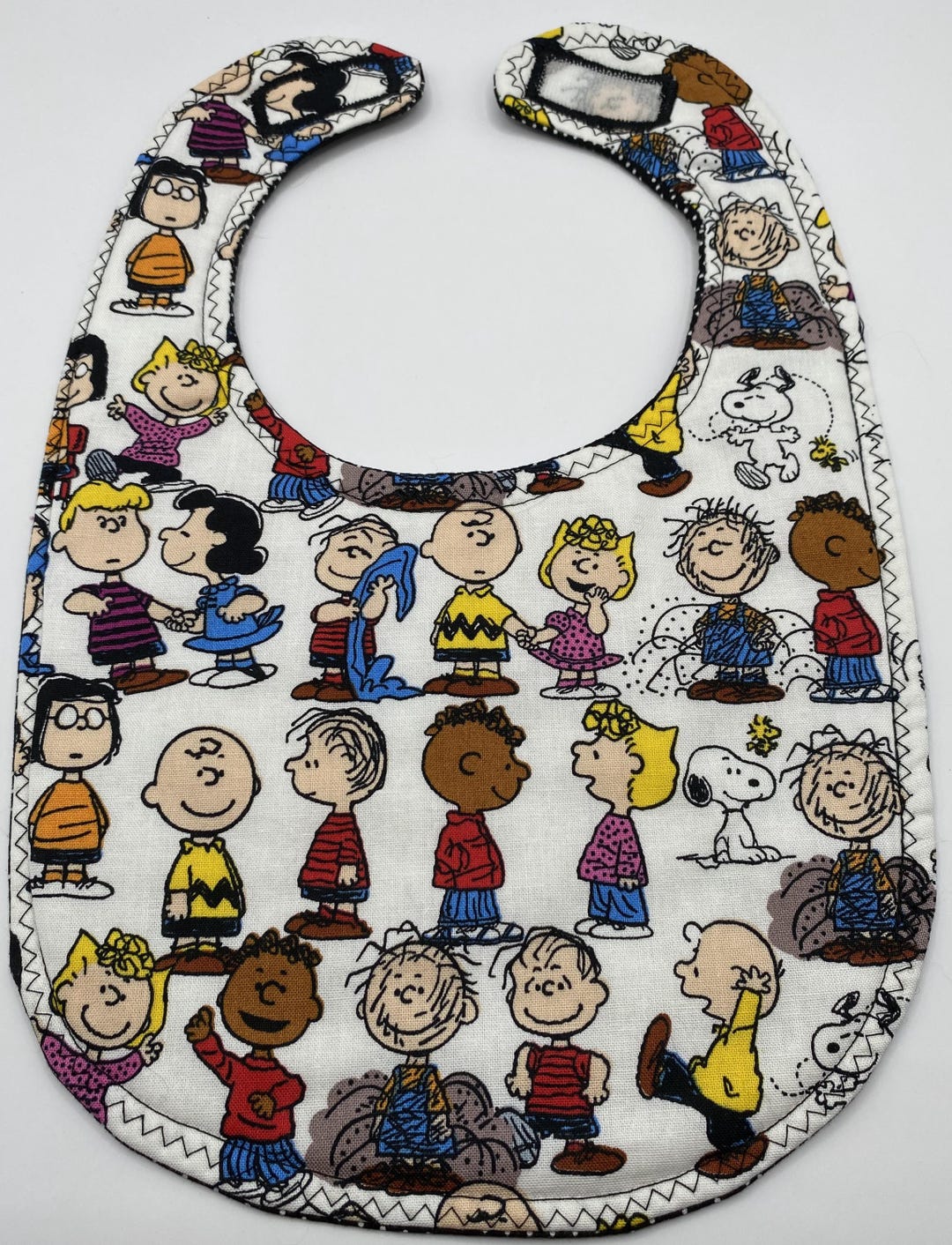Peanuts Snoopy Pig Pen Deluxe Bib Quilt: Adjustable Durable Reversible ...