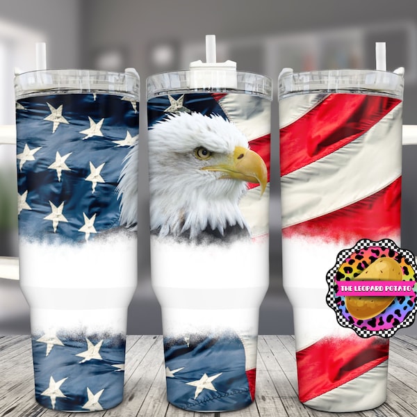 American Flag Stanley - Etsy