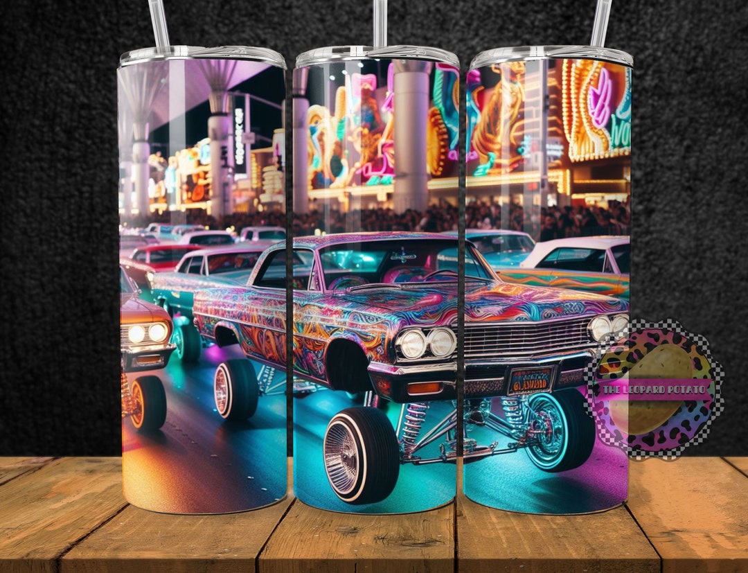 Low Rider Tumbler - 20oz Skinny Tumbler Sublimation Design- Tumbler ...