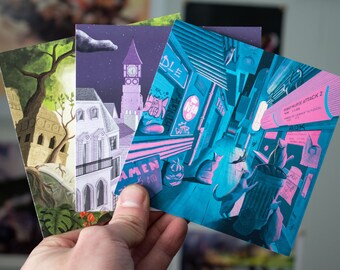 Mini Original Art - Etsy