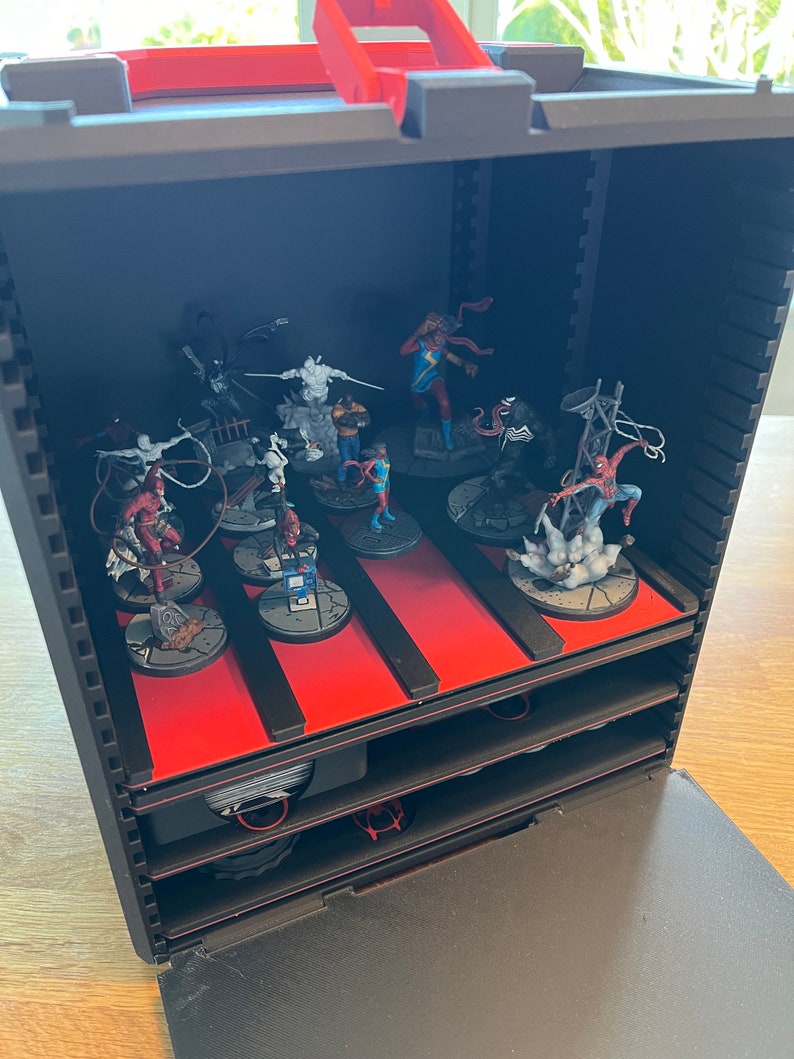 Marvel: Crisis Protocol Organizer - Venom Theme - Etsy