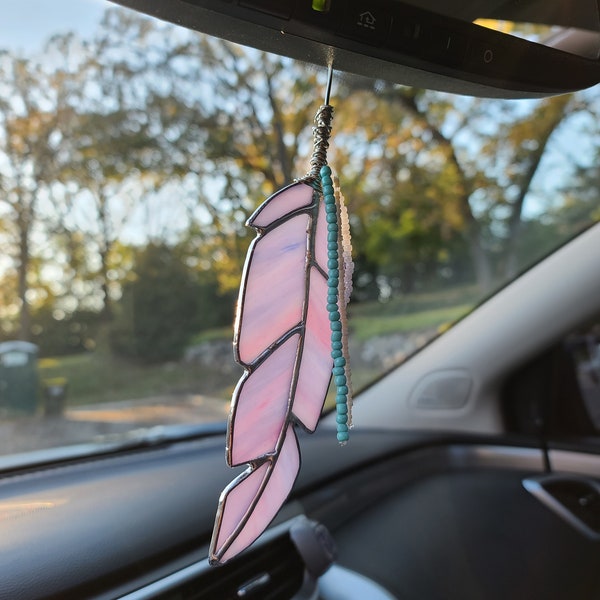 Stain Glass Feather - Etsy