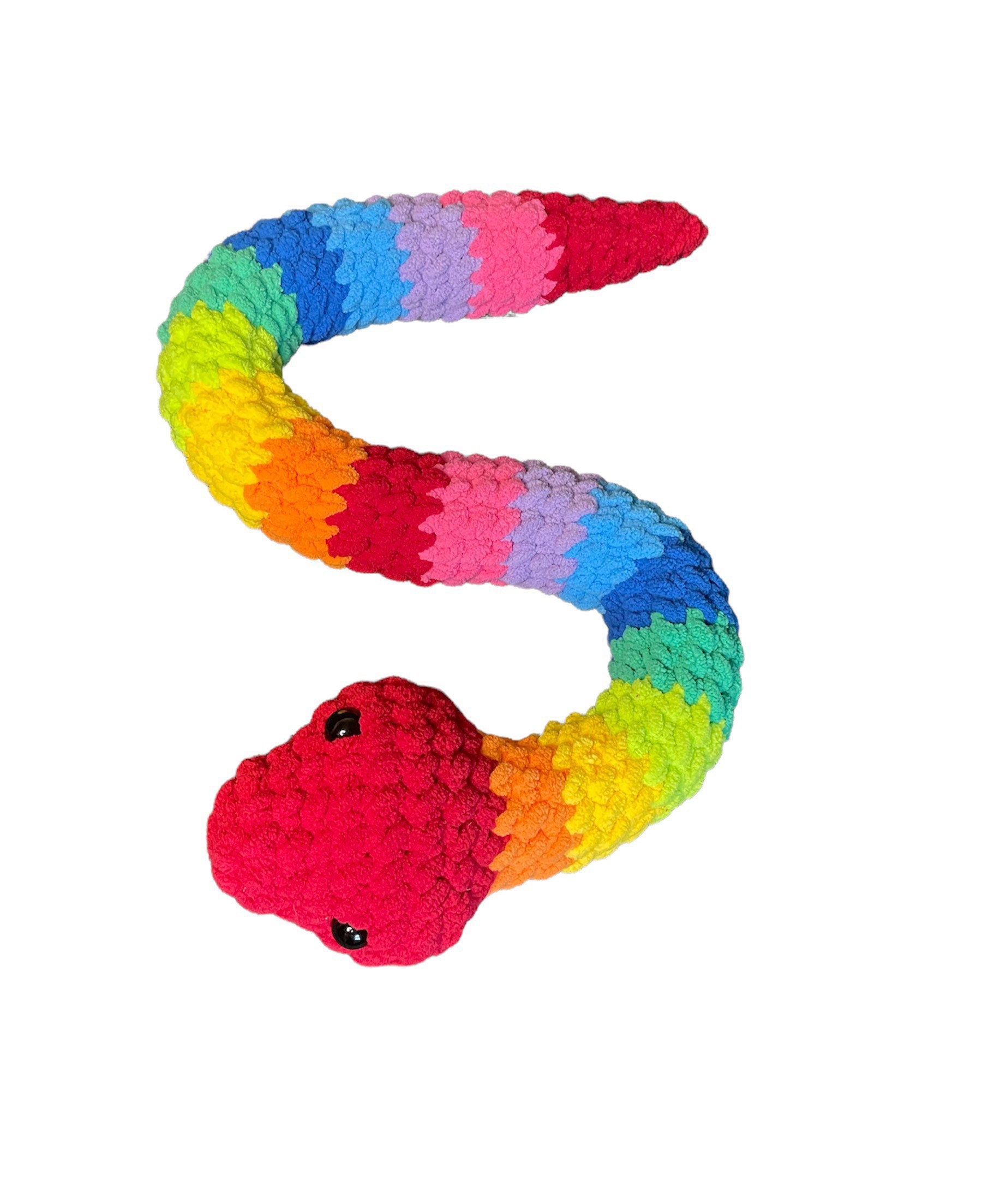 Baby Rainbow Snake Pattern - Etsy