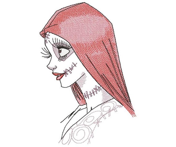 Sally Nightmare Before Christmas Machine Embroidery Design - Etsy