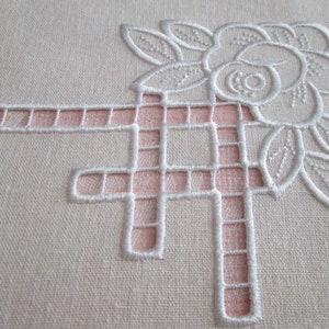 Corner Roses Cutwork(richelieu) Machine Embroidery Design, Embroidery ...