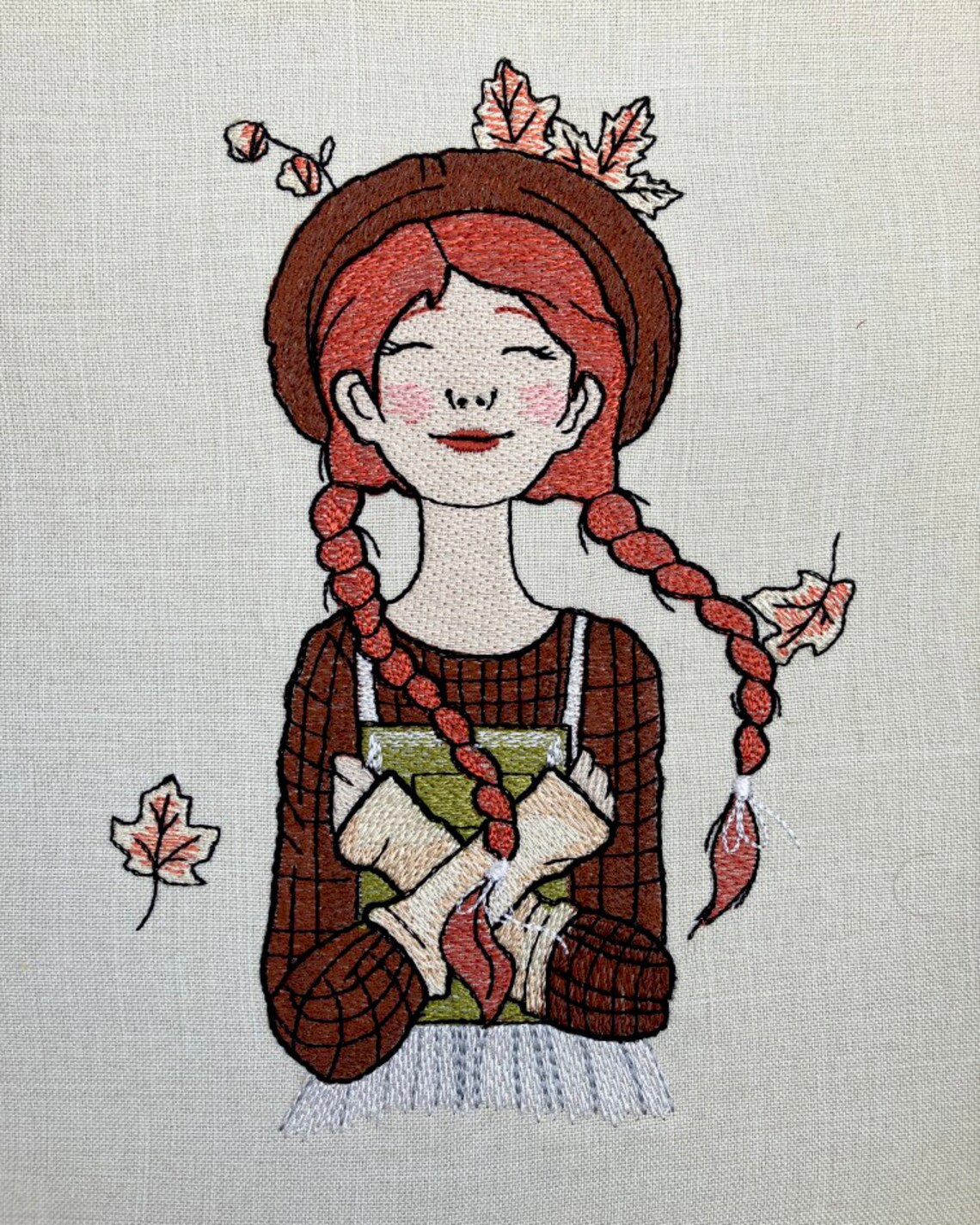 Anne Machine Embroidery Design, Anne of Green Gables 5*7, 6*8, 6*9 - Etsy