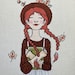 Anne Machine Embroidery Design, Anne of Green Gables 5*7, 6*8, 6*9 - Etsy