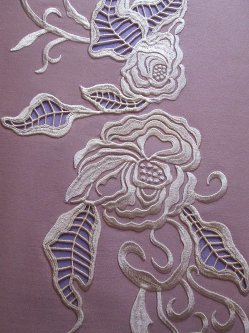 Flowers Cutwork Machine Embroidery Design, Richelieu Flowers ...