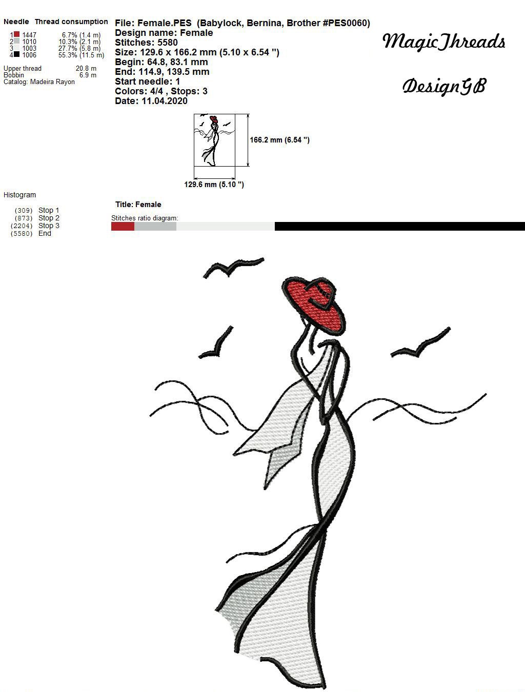 Female Art Machine Embroidery Design Embroidery Female - Etsy