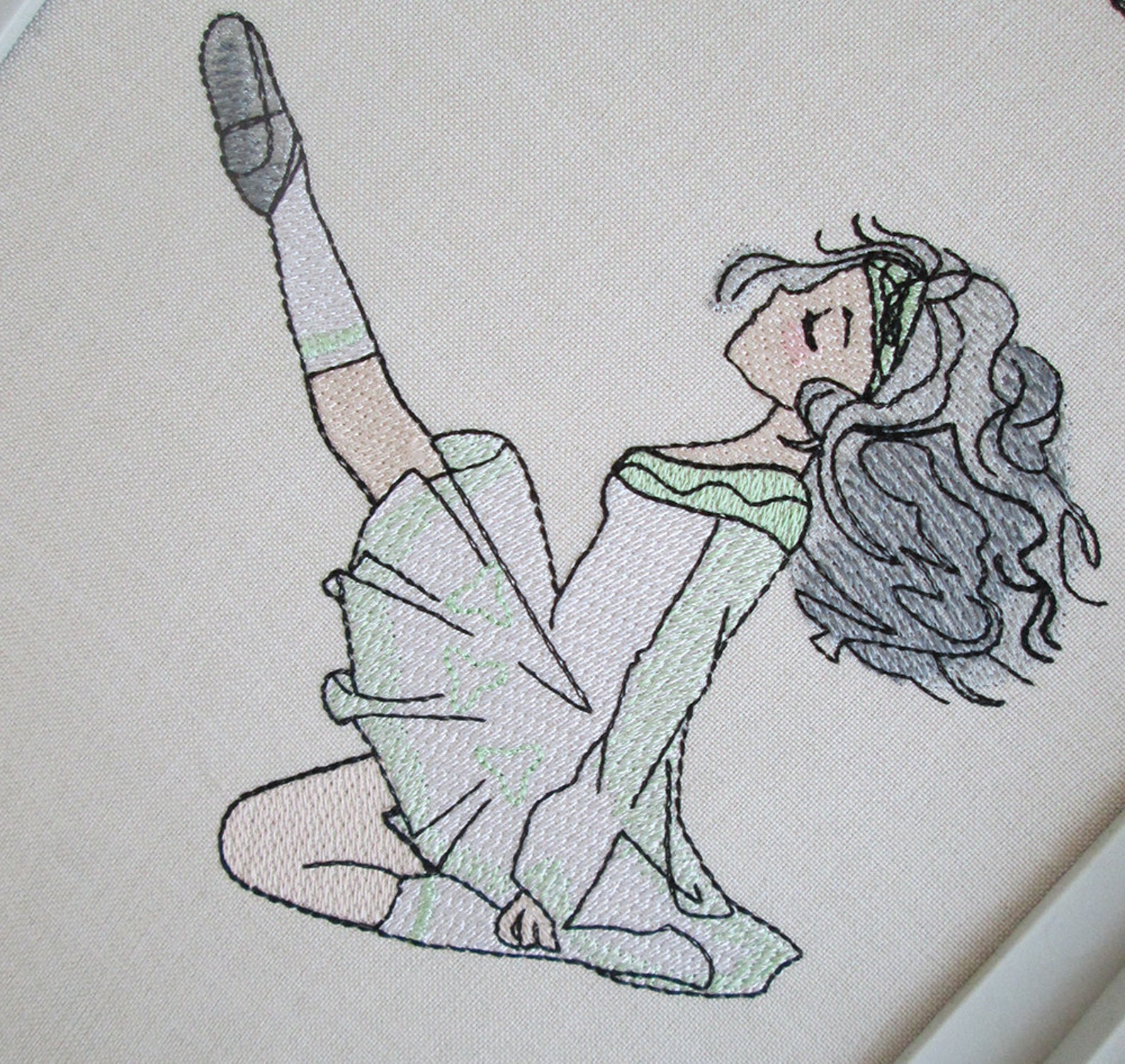 Irish Dancer Machine Embroidery Design, Embroidery Dancing, St. Patrick ...