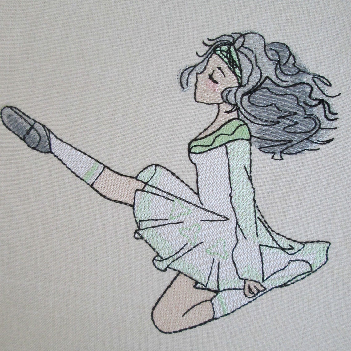 Irish Dancer Machine Embroidery Design, Embroidery Dancing, St. Patrick ...
