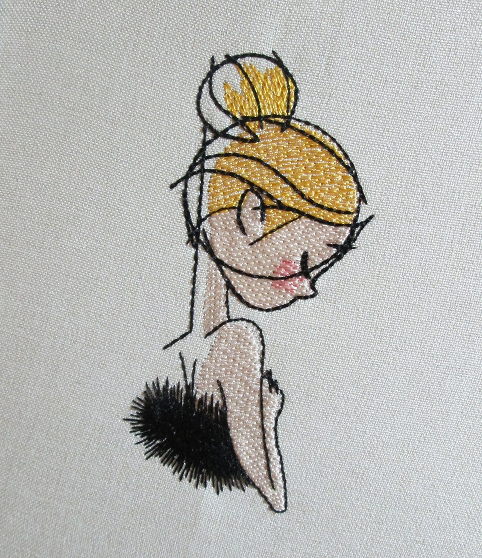 Little Miss Machine Embroidery Design Embroidery Girl Kids - Etsy