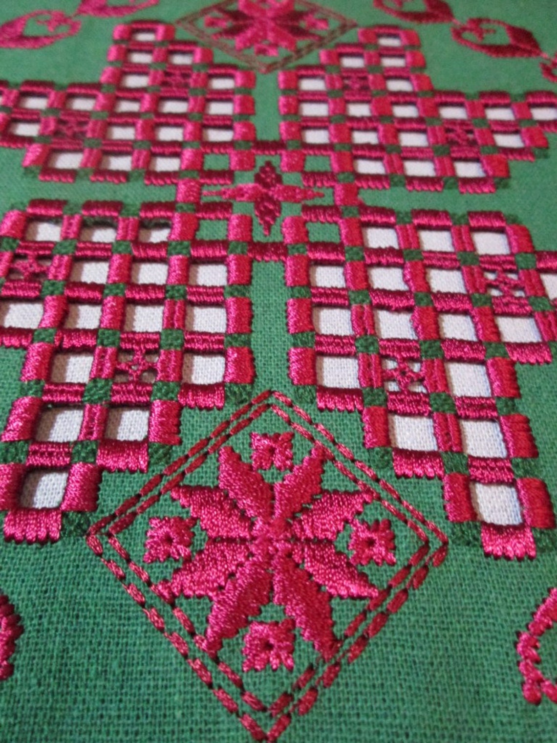 Ornament Hardanger Machine Embroidery Design Hardanger - Etsy