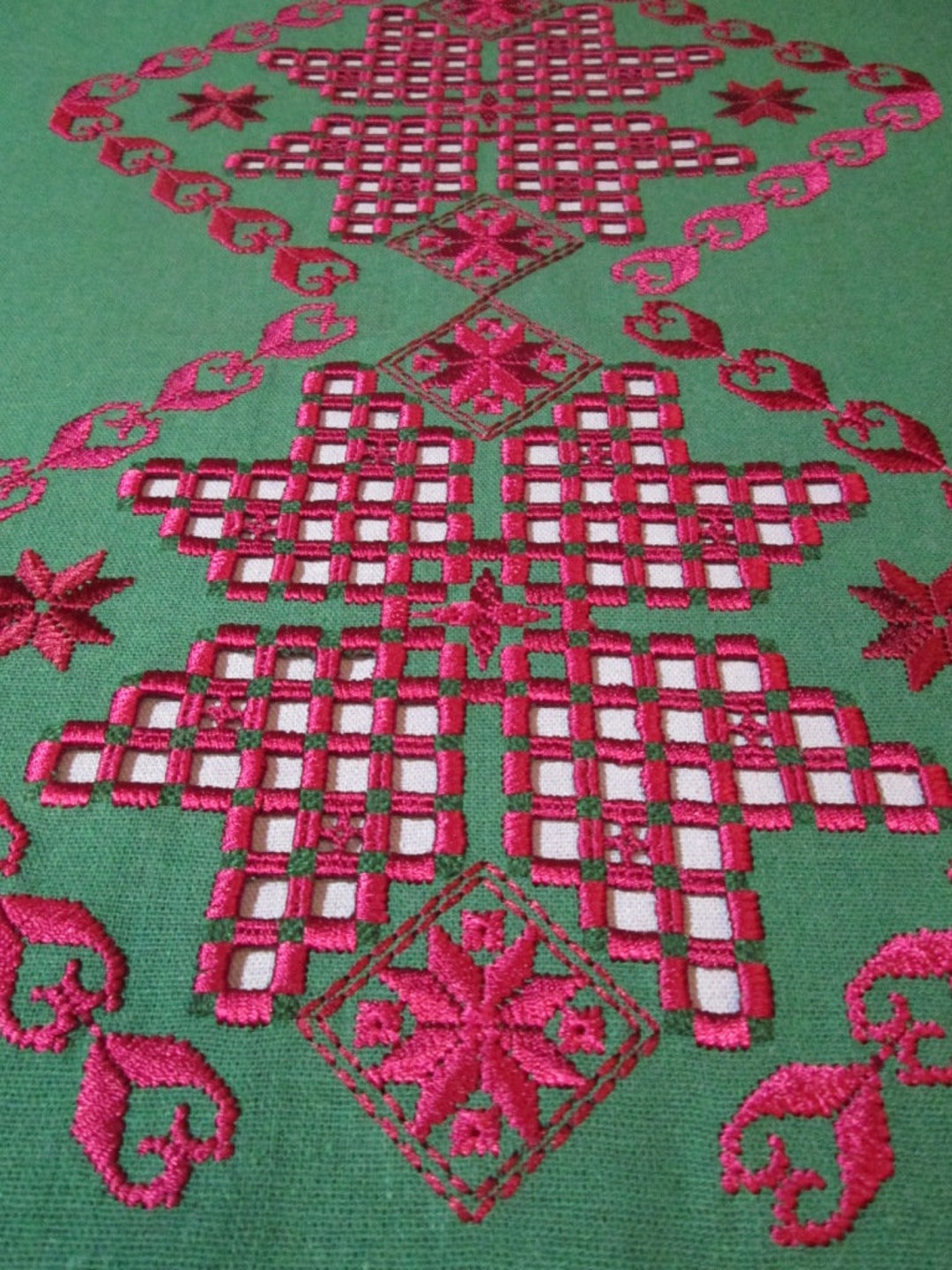 Ornament Hardanger Machine Embroidery Design, Hardanger Embroidery ...