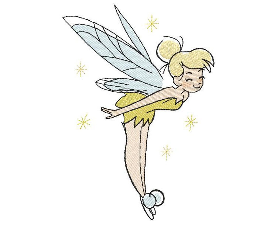 Fabulous Fairy Machine Embroidery Design Embroidery Fairy | Etsy