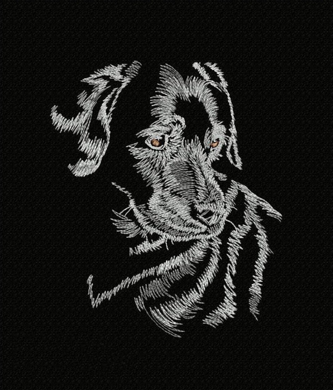 Dog Machine Embroidery Design, Embroidery Dog, Embroidery Our Pets ...