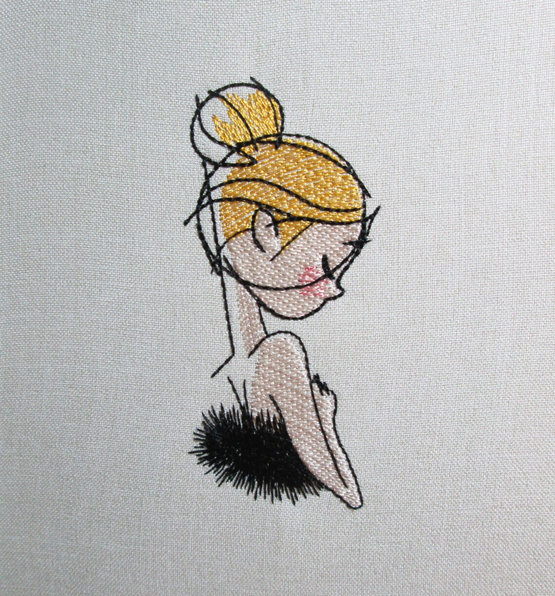 Little Miss Machine Embroidery Design Embroidery Girl Kids - Etsy