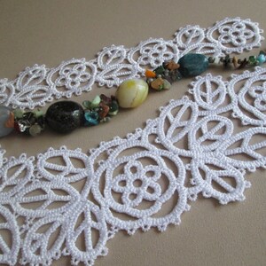 Collar and Cuffs Tatting Machine Embroidery Design Freestanding Lace ...