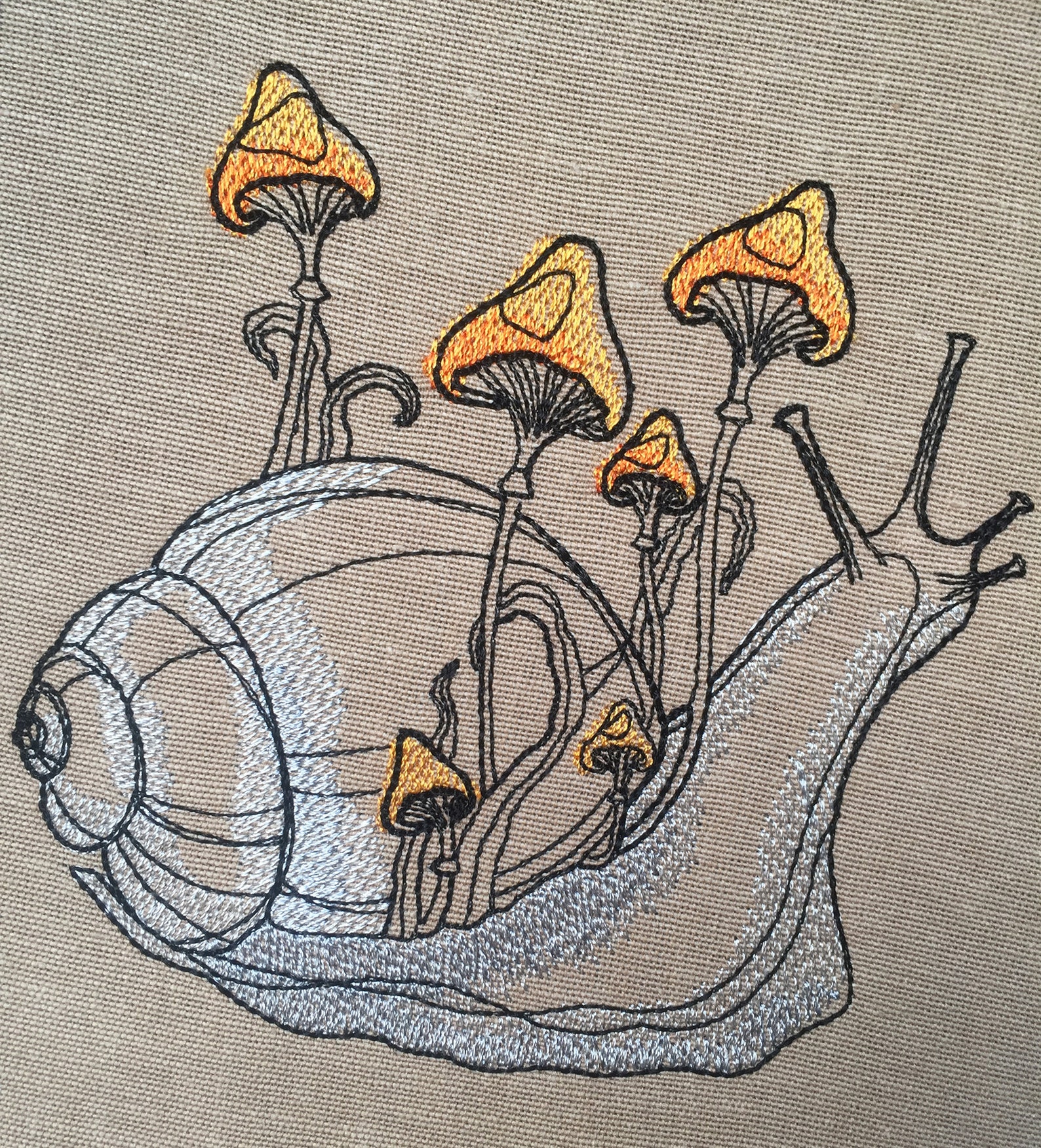 Forest Snail Machine Embroidery Design Embroidery Snai - Etsy Canada