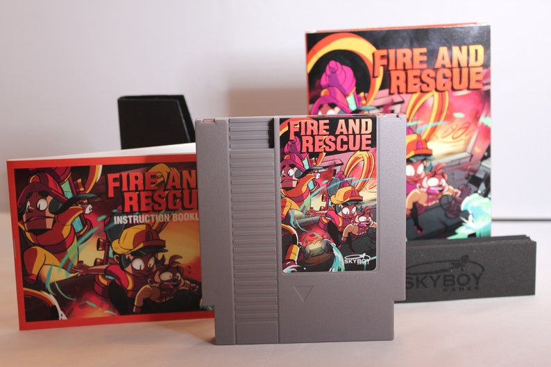 Fire and Rescue (NES Homebrew Complete-in-box) - Etsy