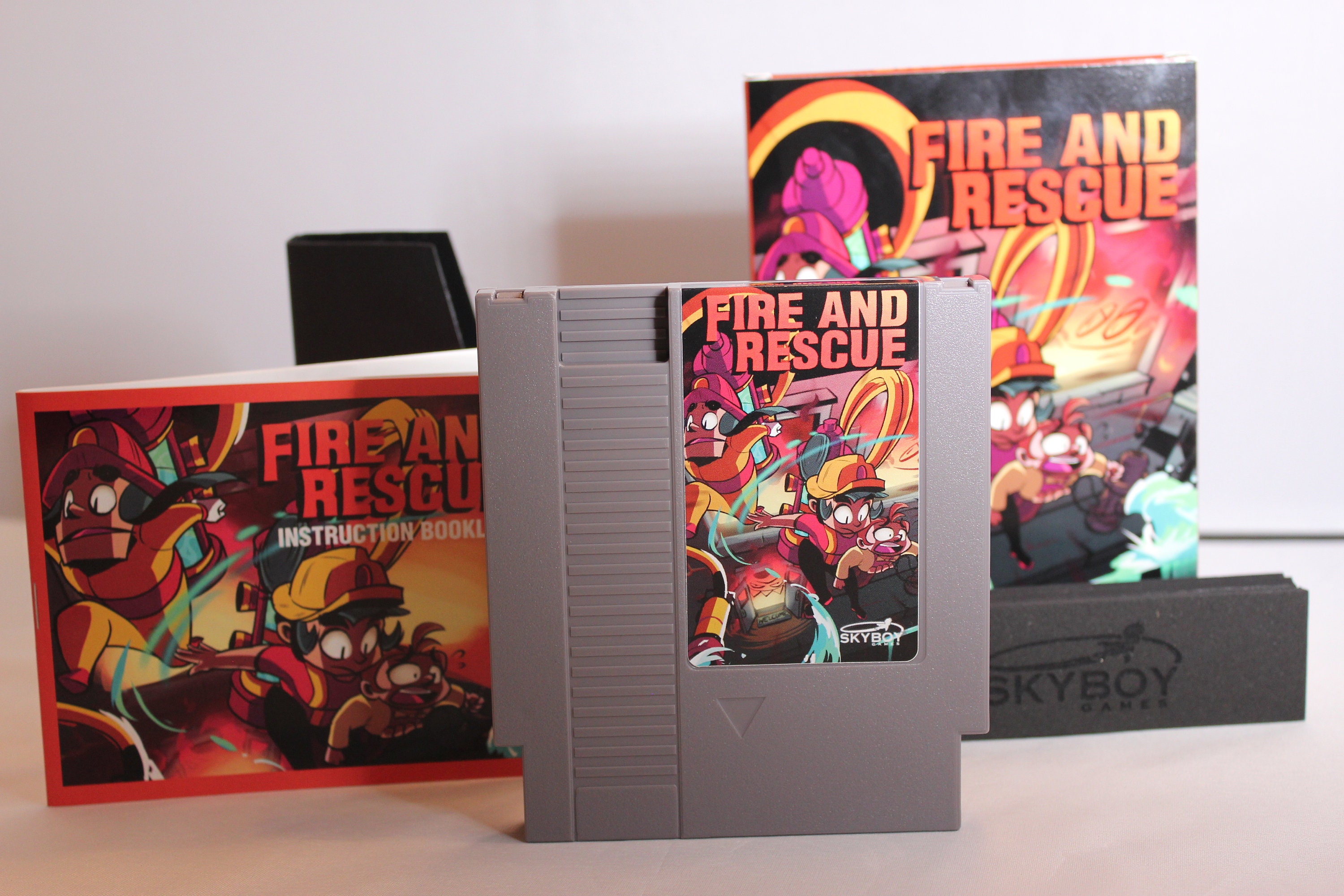 Fire and Rescue (NES Homebrew Complete-in-box) - Etsy
