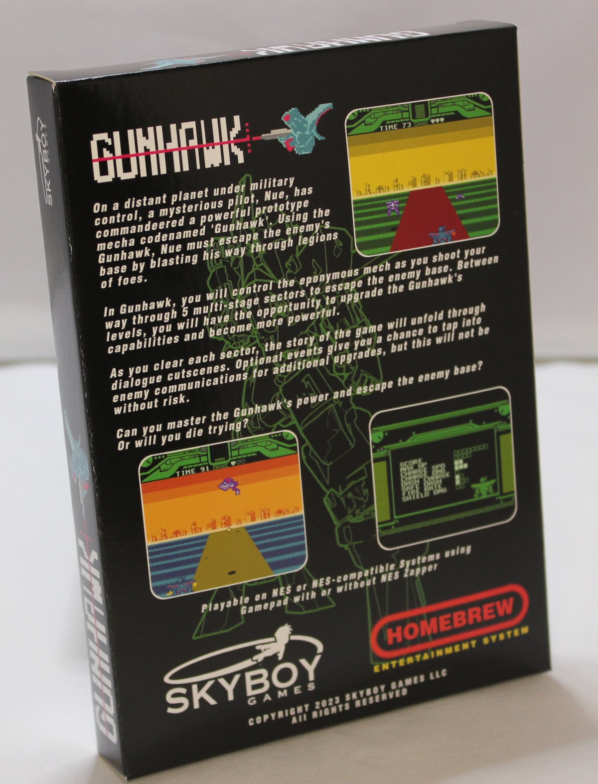 Gunhawk (NES Homebrew Complete-in-box) - Etsy