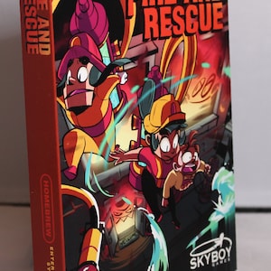 Fire and Rescue (NES Homebrew Complete-in-box) - 8-bit Retro Indie Game ...