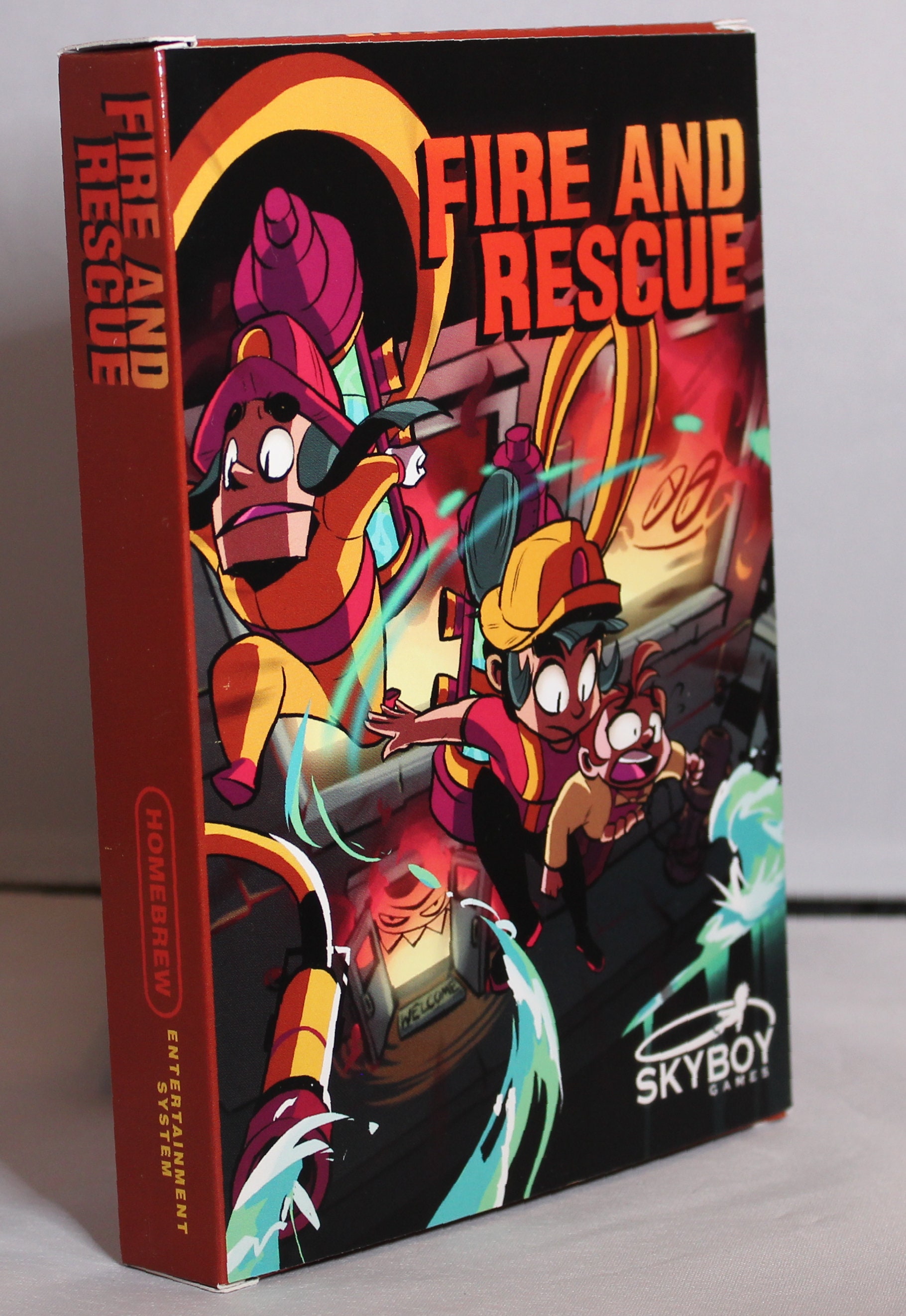 Fire and Rescue (NES Homebrew Complete-in-box) - Etsy