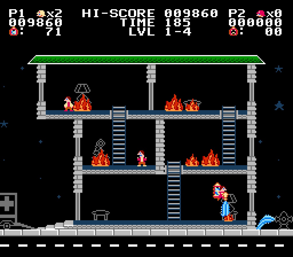 Fire and Rescue (NES Homebrew Complete-in-box) - Etsy