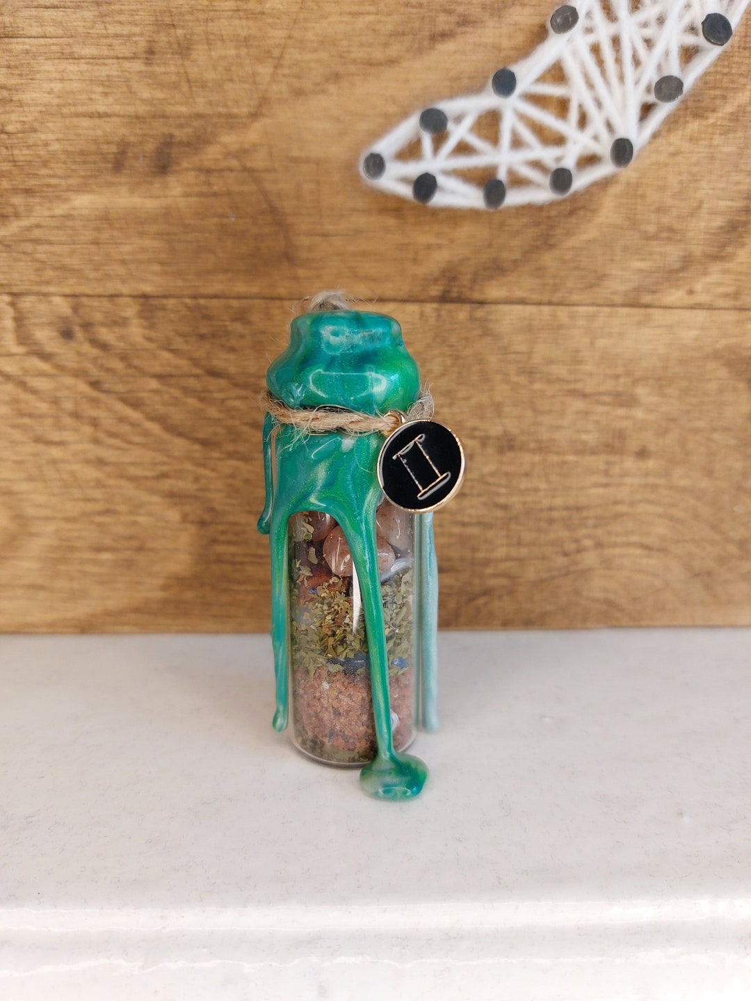 Gemini Zodiac Star Sign Spell Jar - Made to Order - Etsy