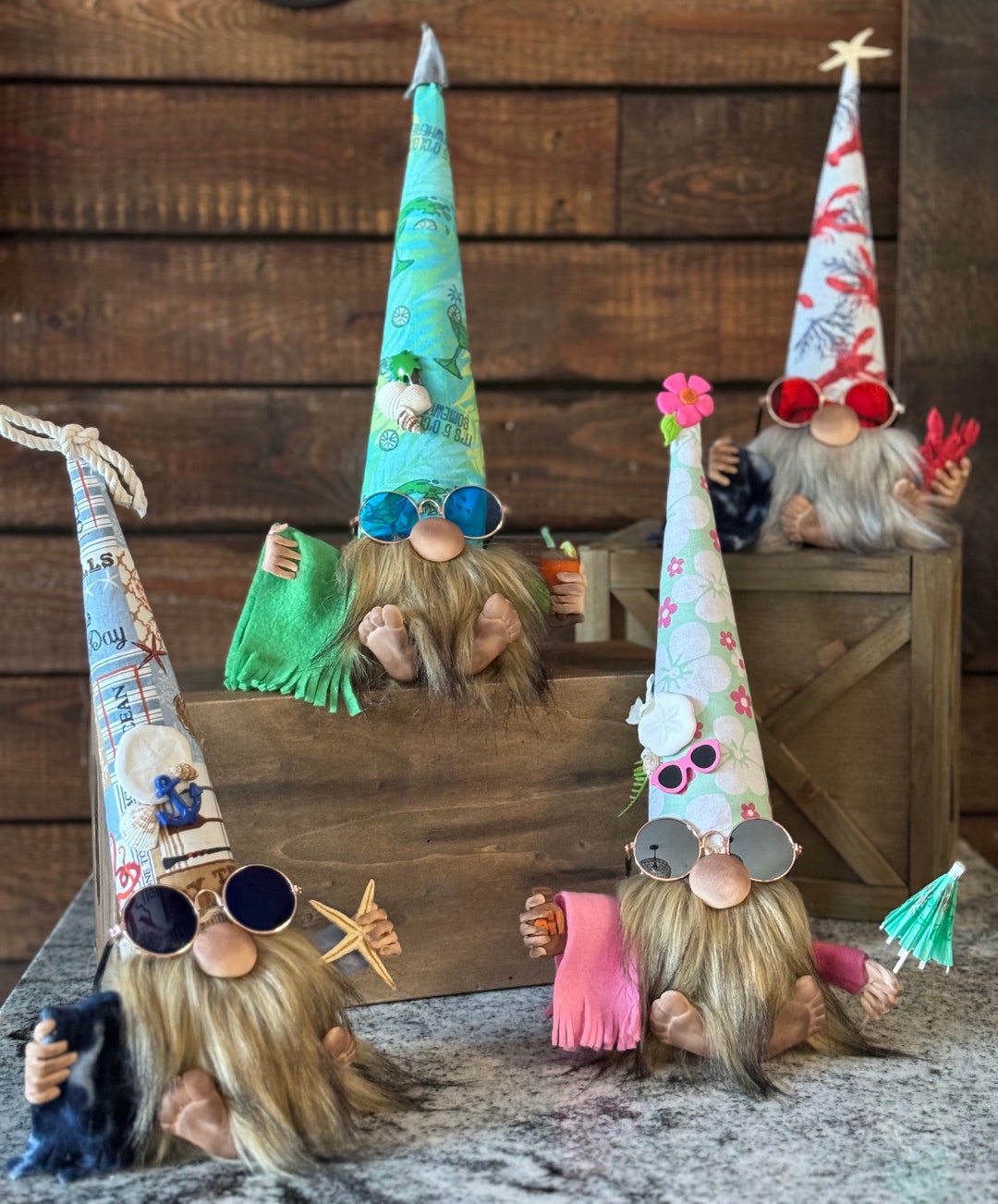 Beach Gnomes: Coastal Home Decor - Etsy