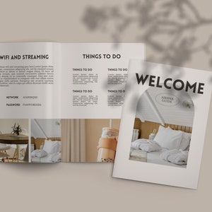 Airbnb Guidebook Airbnb House Manual Airbnb Welcome Book - Etsy
