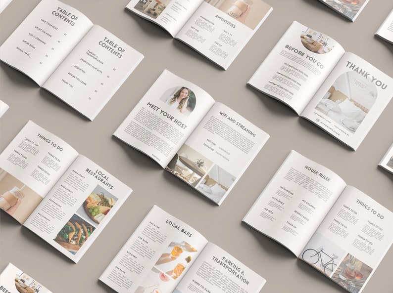 Airbnb Guidebook Airbnb House Manual Airbnb Welcome Book - Etsy