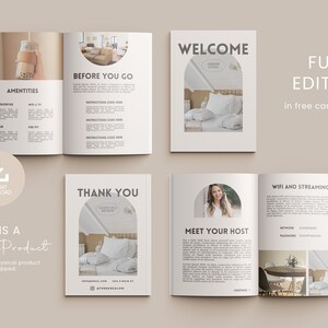 Airbnb Guidebook Airbnb House Manual Airbnb Welcome Book - Etsy