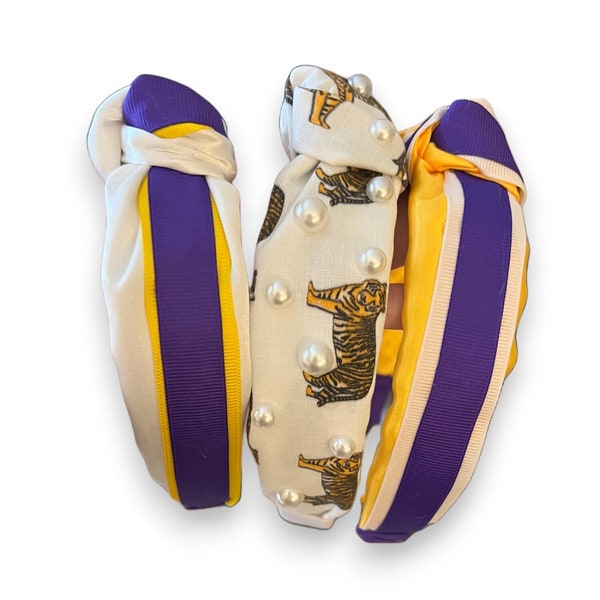 Lsu Headband - Etsy
