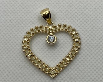 Gold Rolex Heart Pendant - Etsy