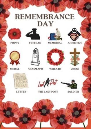 The Story of the Poppy: Remembrance Day ESL Lesson Plan (with Scanword ...