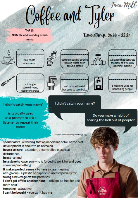 Wednesday Workbook / Episode 1 / Step-by-step Tasks (Download Now) - Etsy