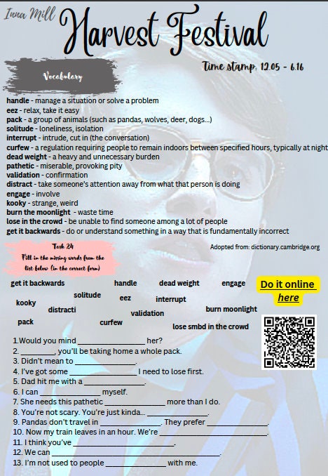 Wednesday Workbook / Episode 1 / Step-by-step Tasks (Download Now) - Etsy