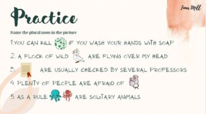 Irregular Plural Nouns / the Most Unusual Forms in English ...