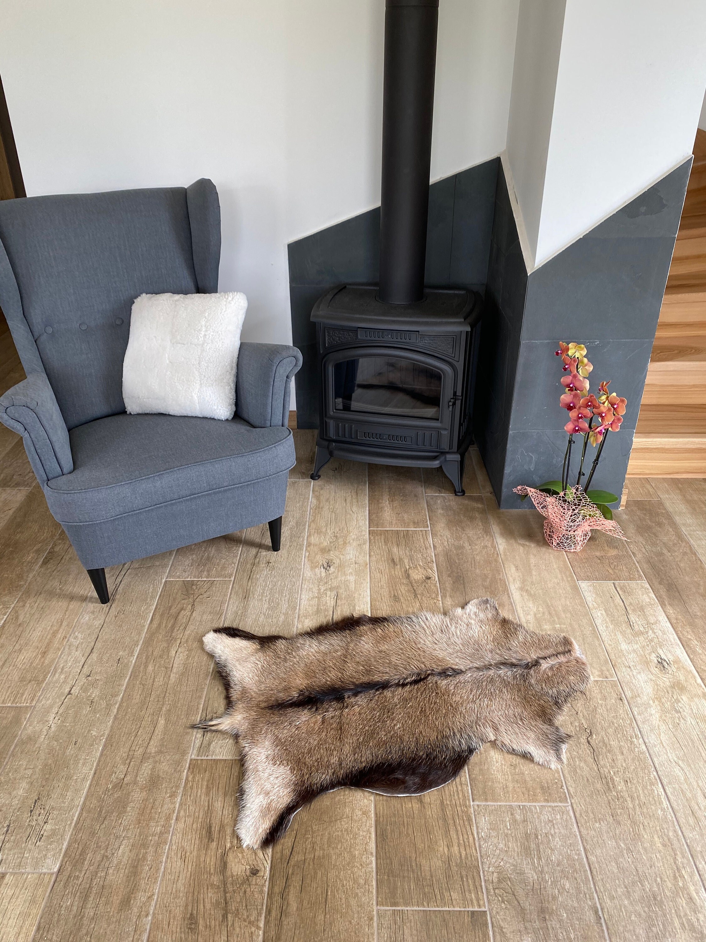 Goat Skin Rug Natural Colors Premium Quality GS-1-5 - Etsy