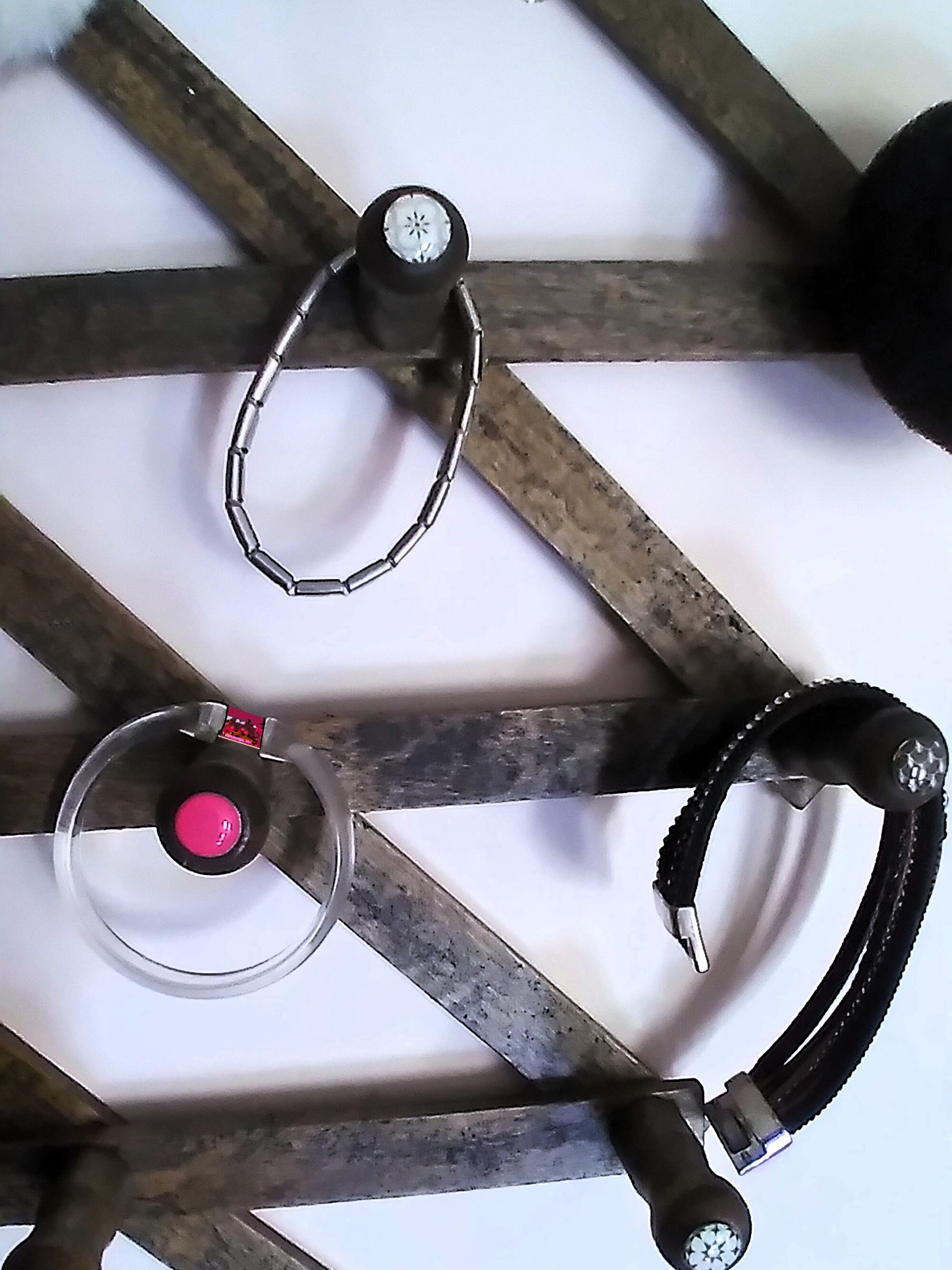 Vintage Wood Peg Accordion Rack, Upcycled Vintage Expandable Coat Rack ...