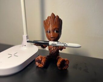 Baby Groot Pencil/pen Holder 3D Printed - Etsy
