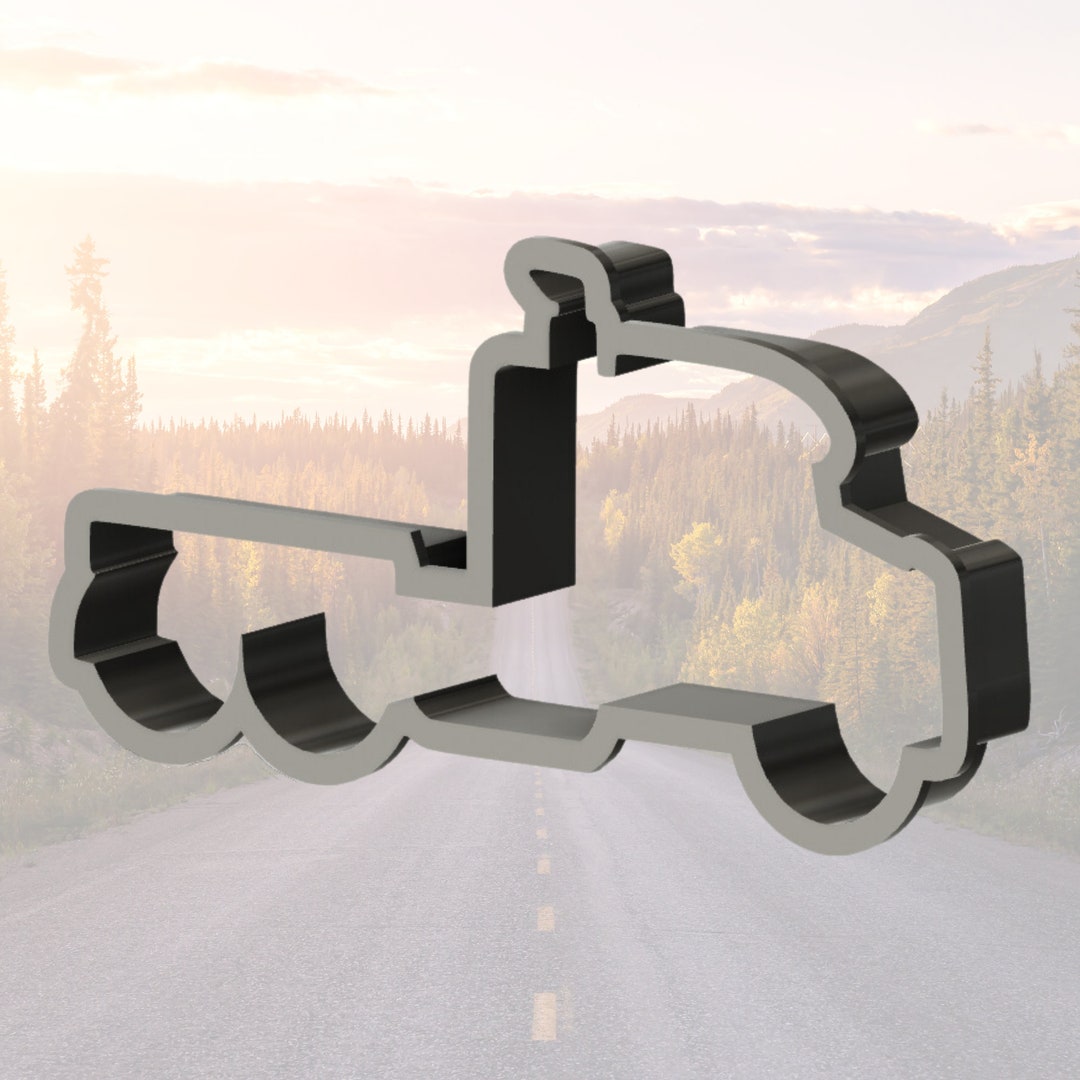 PREMIUM Cookie Cutter Trucker / Semi Themed Cookie Cutter Set ...