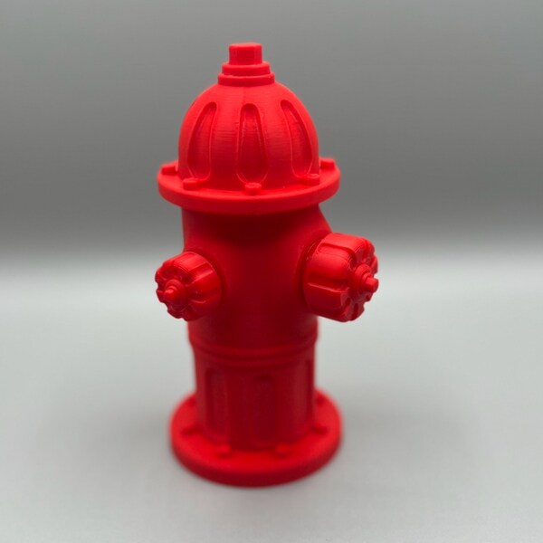 3d Printed Fire Hydrant - Etsy
