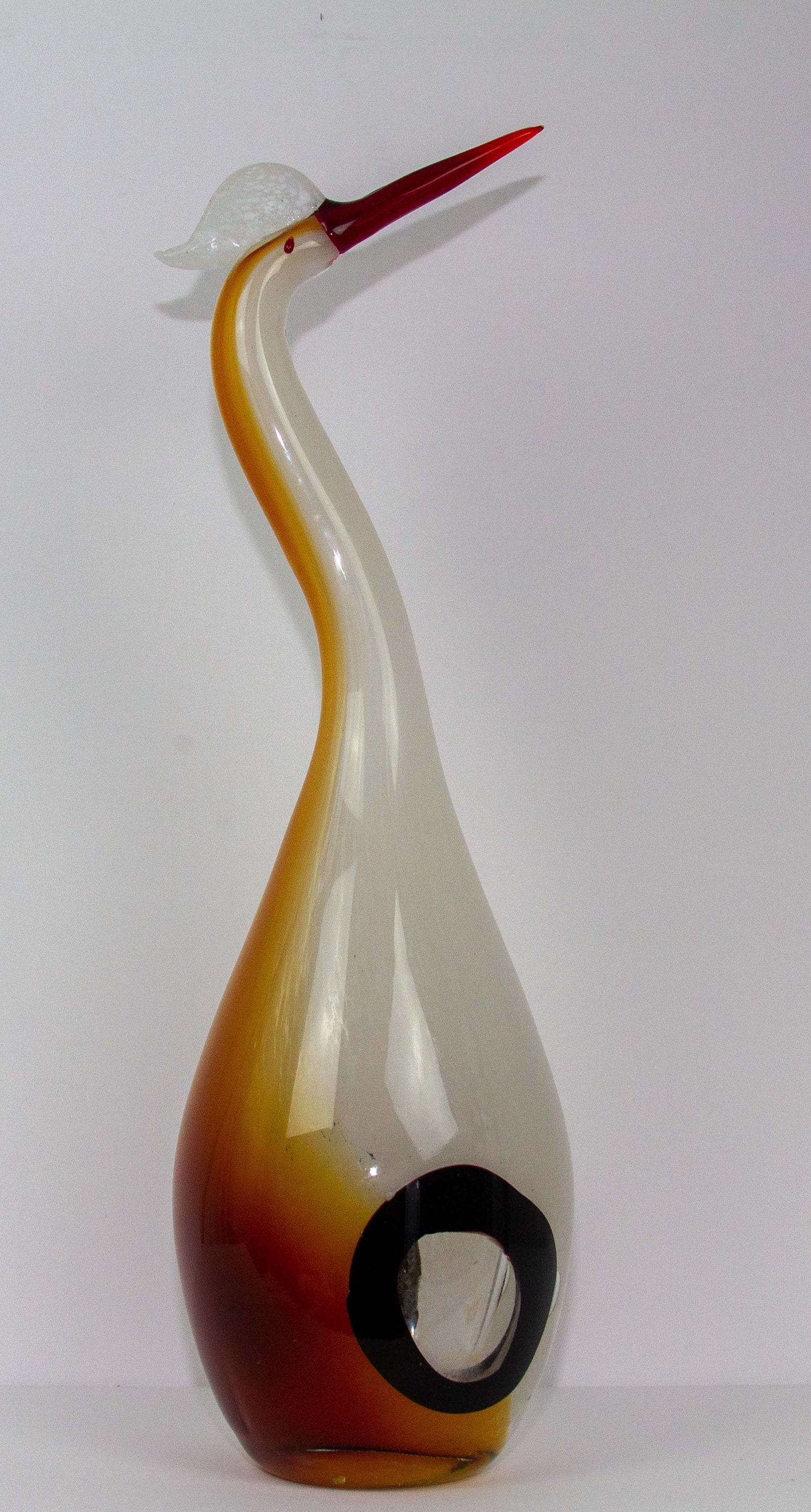 Mid Century Murano Glass Bird Sculpture - Etsy