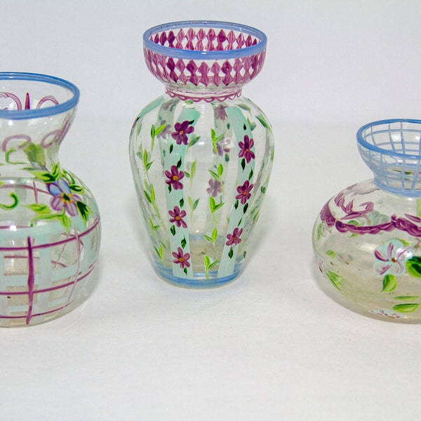 Handpainted Vase - Etsy