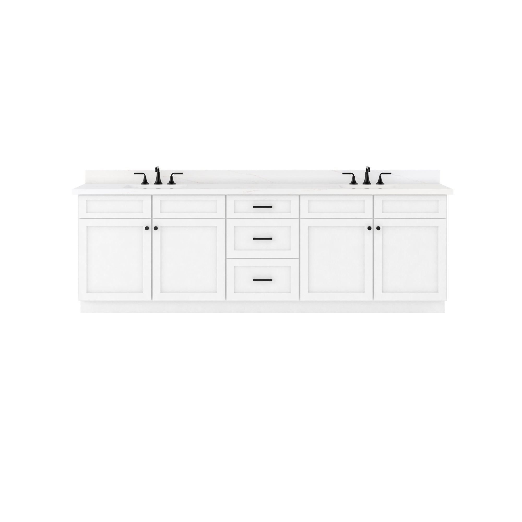 93"-114" Customizable Bathroom Vanity - Etsy