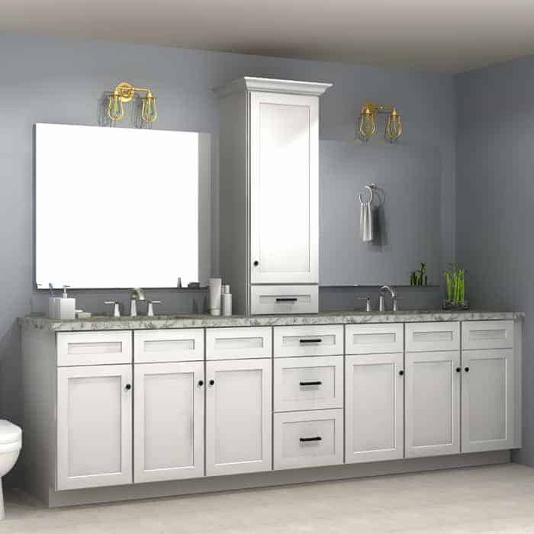 114 Vanity With Tower 114117 Installed - Etsy
