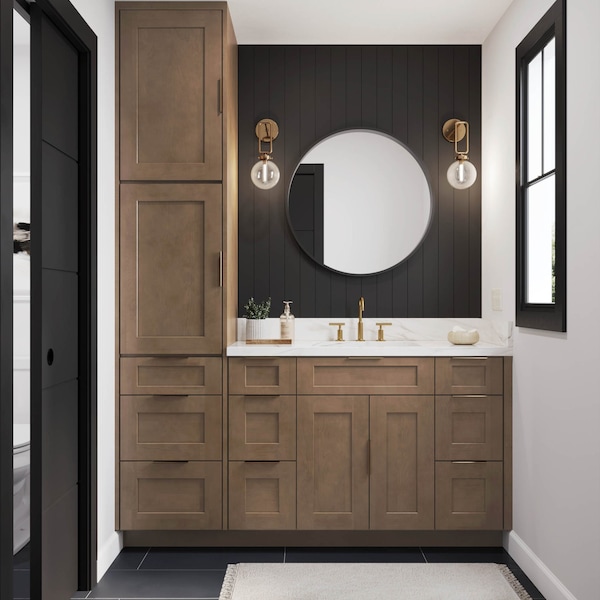 Bathroom Vanity Tower - Etsy